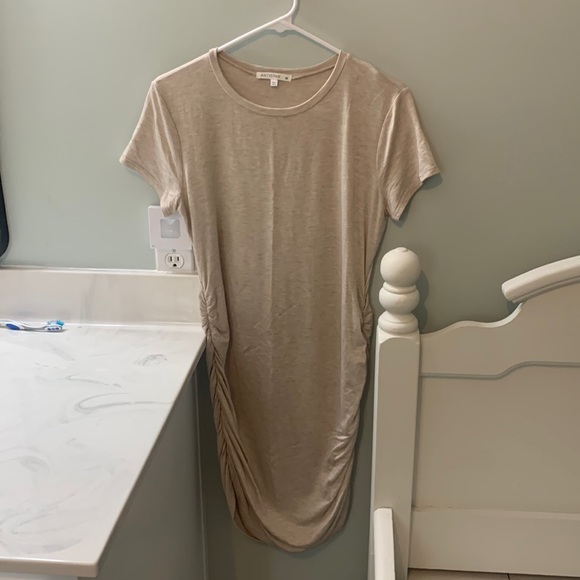 antistar | Dresses | Antistar Tshirt Dress With Rouching On Sides ...